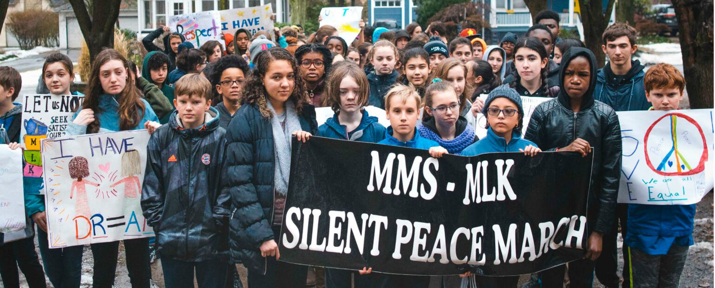 MLK march and meaning at a school | MassMutual