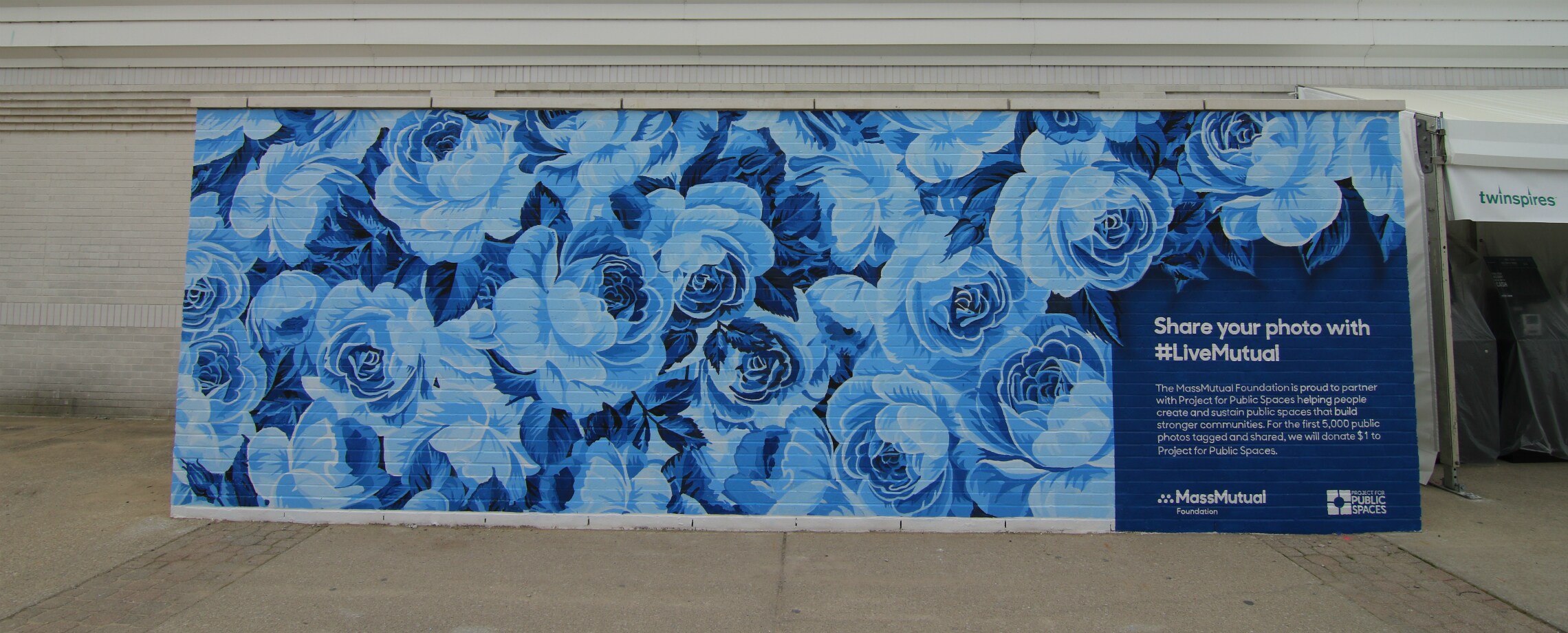 Mural mutuality at the Kentucky Derby | MassMutual